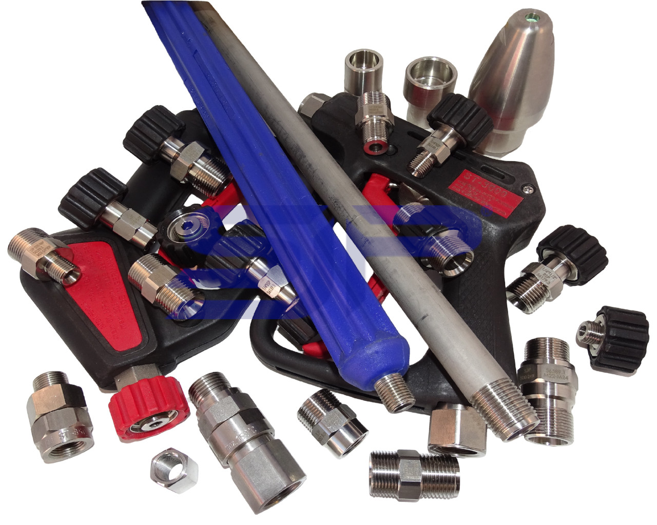 New edition 500 Bar M22x1,5 adapters - SJP